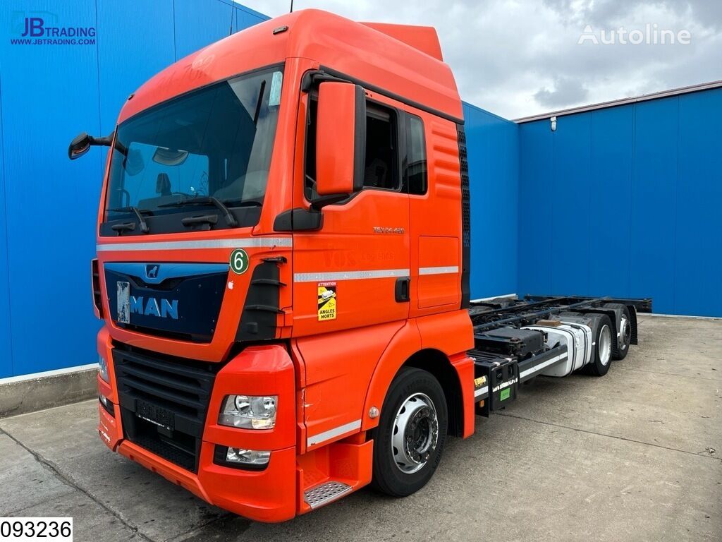 MAN TGX 24 420 EURO 6, Retarder, BDF vozilo za prevoz kontejnera