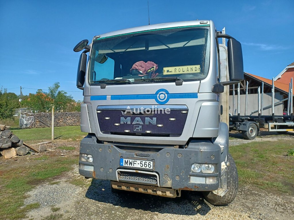 MAN TGS 33.480 kamion za prevoz drva