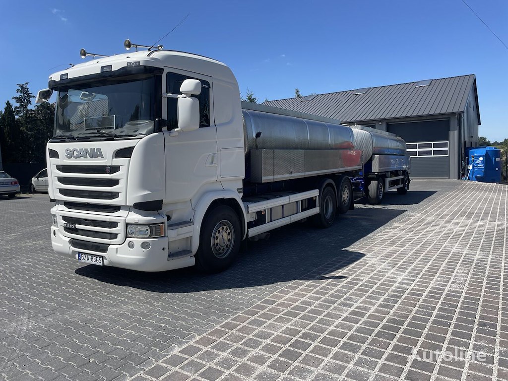 Scania R 410 /450/ tank autocisterna za mleko