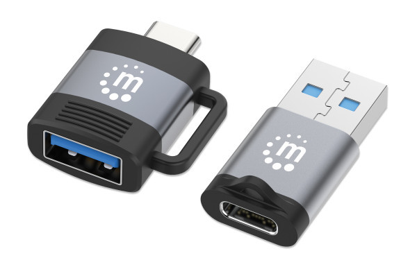 Adapter Manhattan 356329 USB 3.0 - USB-C MF - FM set 2 adaptera