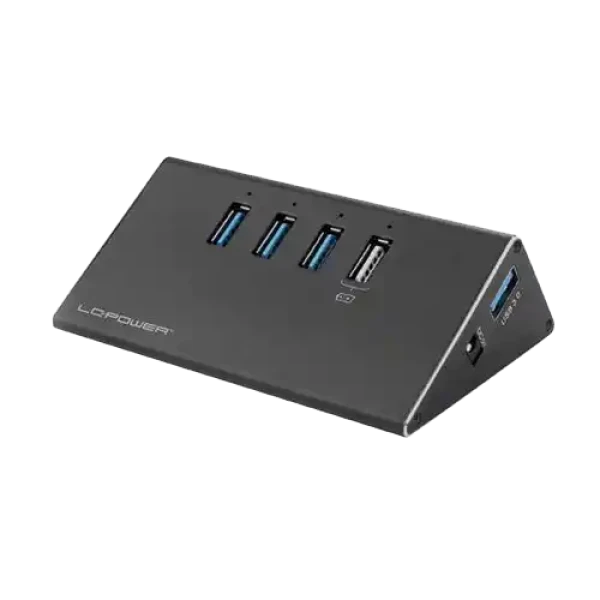 USB Hub 3.0 LC Power LC-HUB-ALU-2B-4 Aluminium