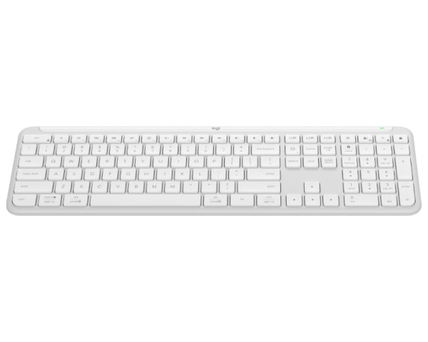 LOGITECH K950 Wireless White US tastatura bela