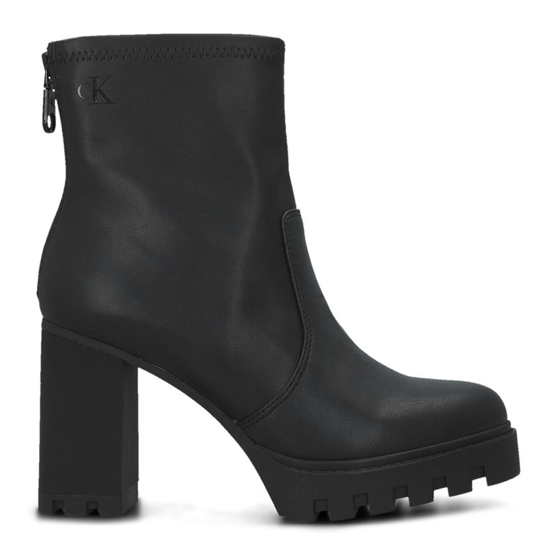 Ženske čizme Calvin Klein Heel Platform Zip Boot Mg Nappa