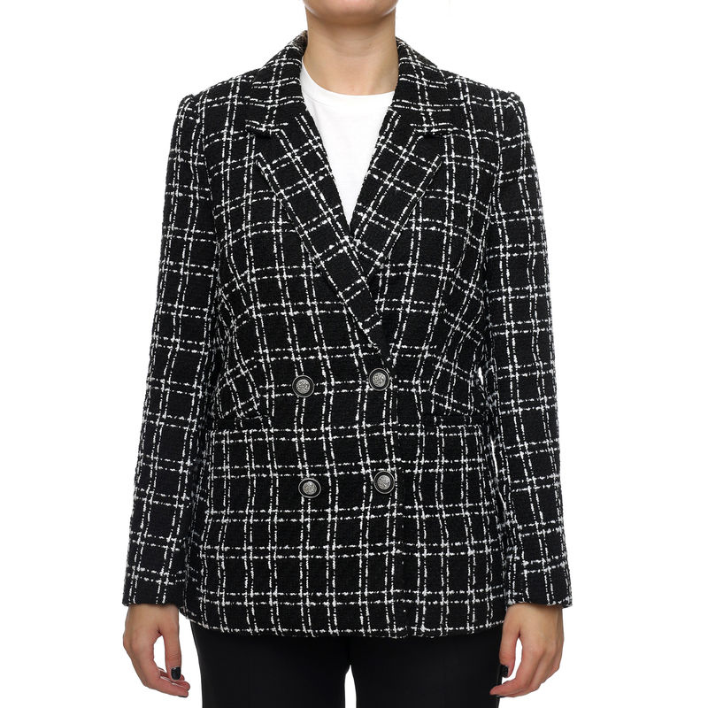 Ženski sako Vero Moda Kenya Fitted Long Tweed Blazer