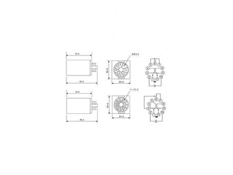 RELE PR-59 24V 3P DC 11PIN