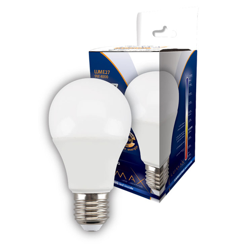 LED SIJALICA LUMAX 9W E27 4000K NEUTRAL 810LM ECO