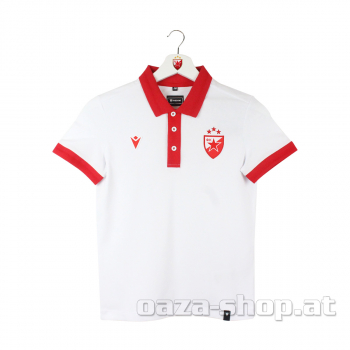 Dečija macron polo majica CZ bela 2024/25