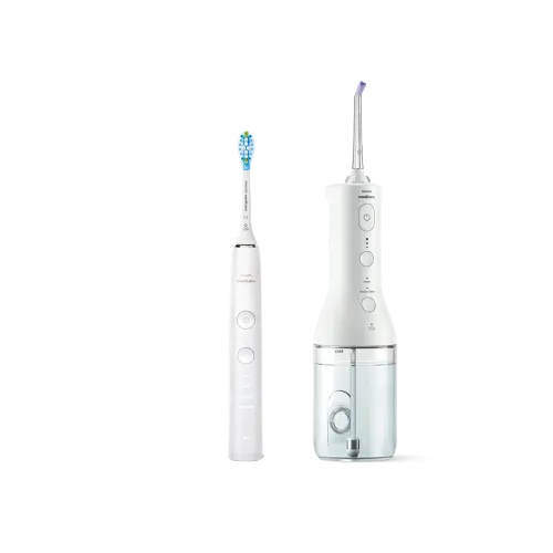 Philips HX3866/41 Sonicare set električna četkica DiamondClean za zube i oralni irigator