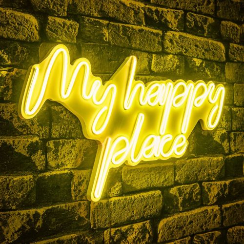 Dekorativna LED rasveta 'My Happy Place' - Žuta