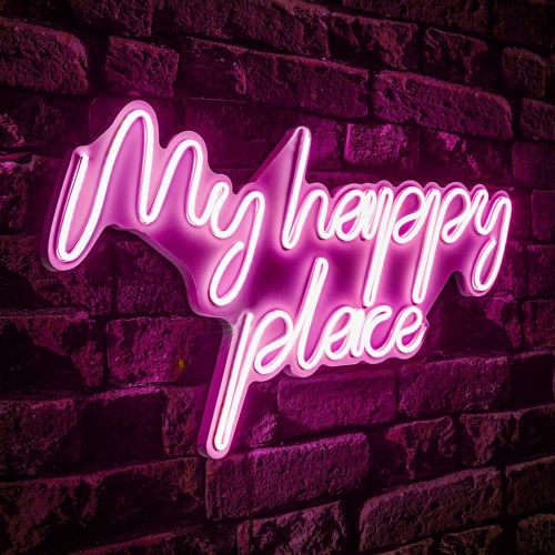 My Happy Place - Dekorativna LED rasveta u pink boji