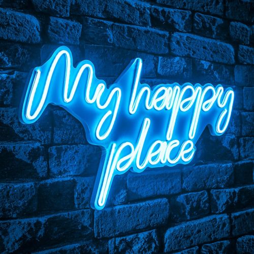 Dekorativno LED osvetljenje 'My Happy Place' - Plavo