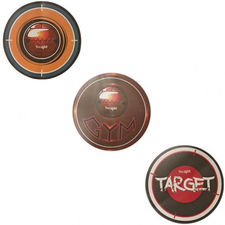 NALEPNICE ZA WALL BALL METU ( SET 3 KOM)