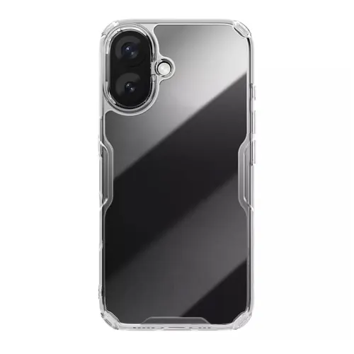 Futrola - maska NILLKIN Nature Pro za iPhone 16 (6.1) bela (MS)