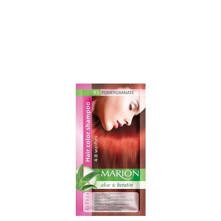 MARION COLOR ŠAMPON 40ML ALOE&KERATIN 93 POMEGRANATE