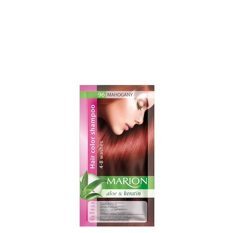 MARION COLOR ŠAMPON 40ML ALOE&KERATIN 96 MAHOGANY