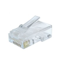 GEMBIRD LC-8P8C-002/100 Modular plug 8P8C 30u'' gold plated, CAT6 100 u pakovanju RJ45