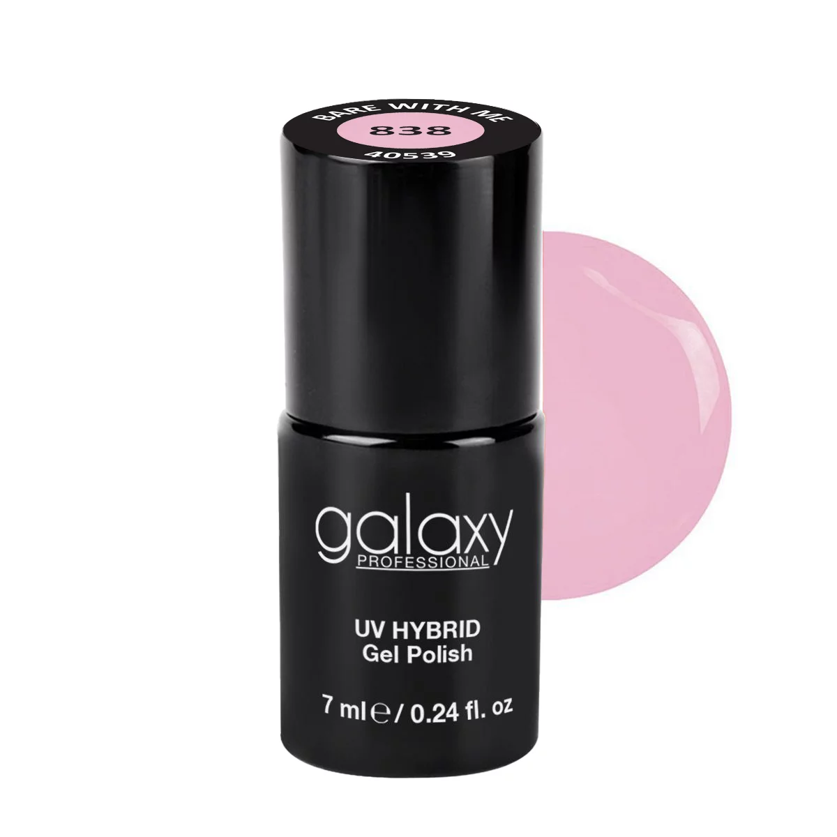 Trajni lak za nokte UV/LED GALAXY Hybrid 7ml Silky Smooth S847