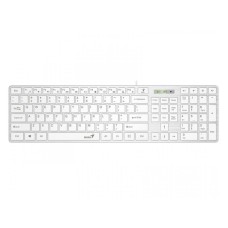 GENIUS SlimStar 126 USB US bela tastatura