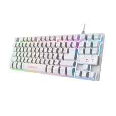 TRUST Gejmerska tastatura žična/RGB/bela THADO GXT833