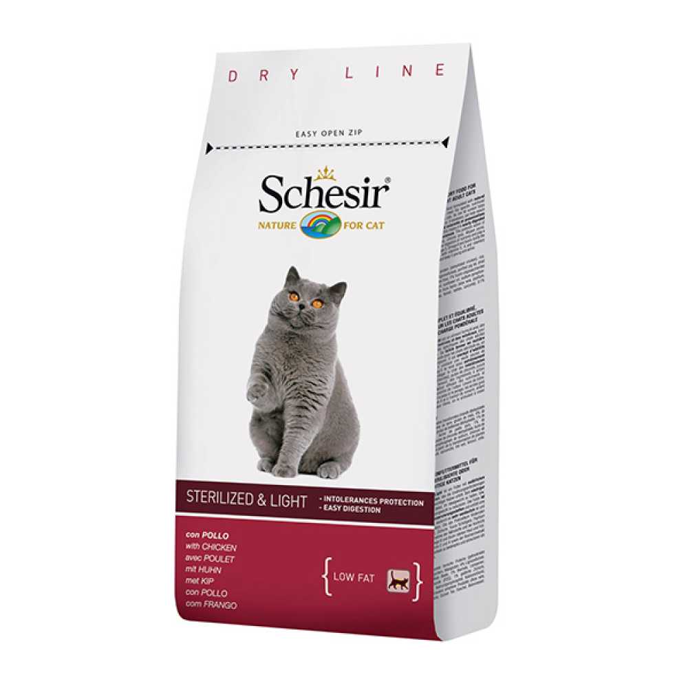 Schesir dry cat hrana za mačke Sterilised - piletina 400g