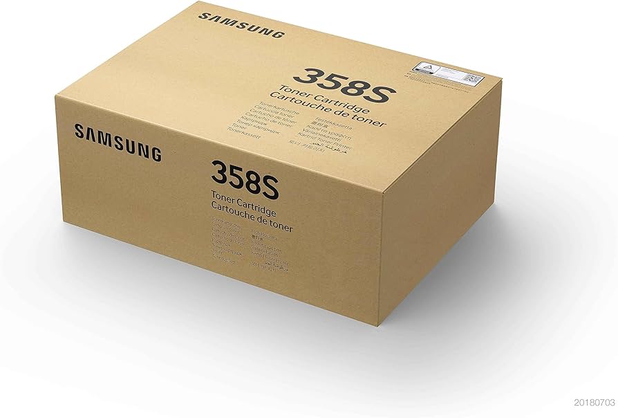 Samsung MLT-D358S Black Toner Cartridge, SV110A