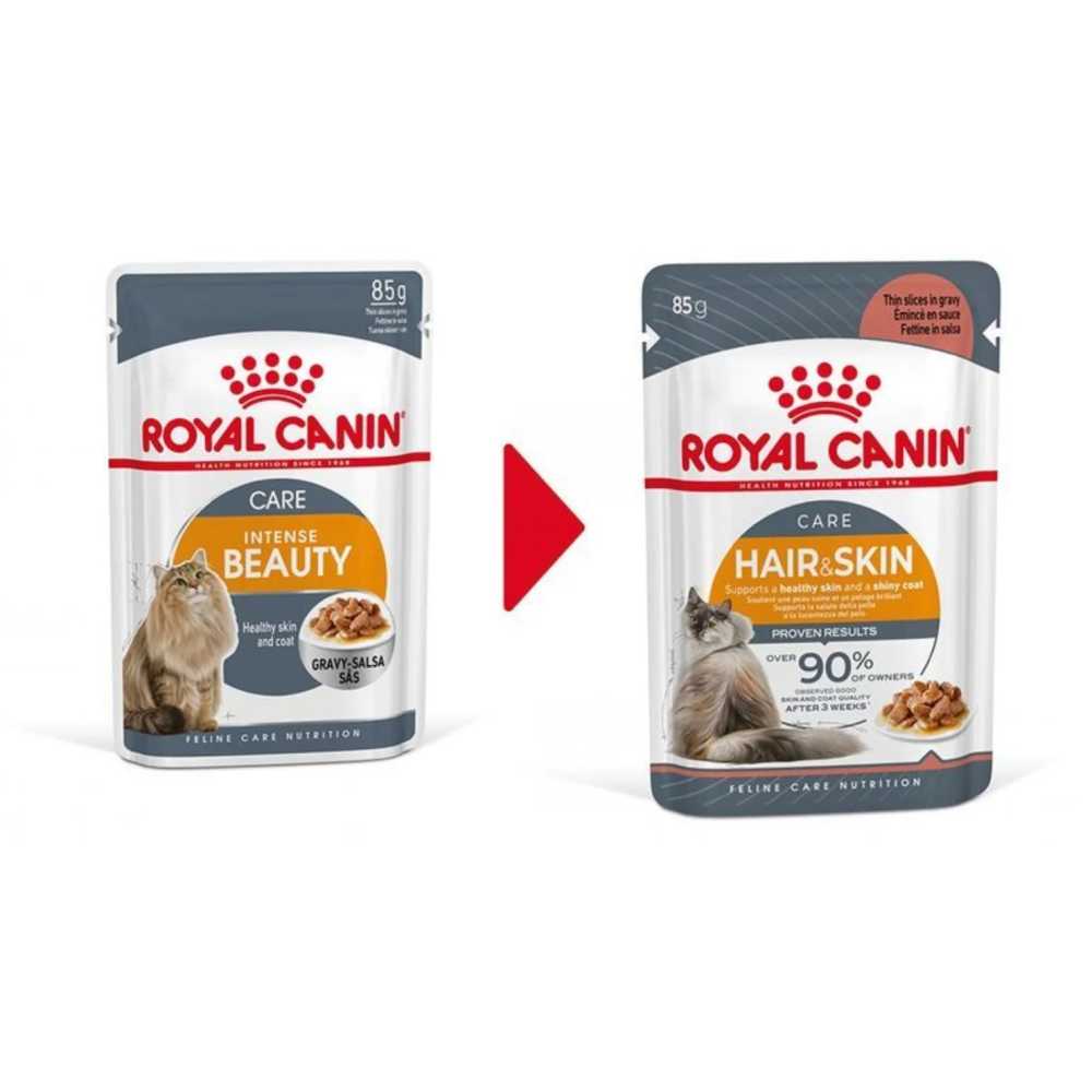 Royal Canin kesice Hair&Skin care - sosić 12x85g