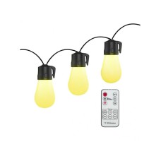 ELEMENTA LED svetleći niz 15m, 15 sijalica SNZ-15WW/15M-DC