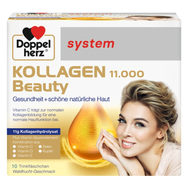 DOPPELHERZ KOLLAGEN 11.000 BEAUTY 10 BOČICA