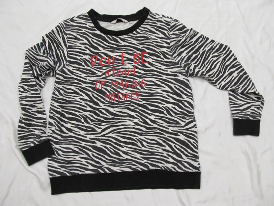 C & A animal print duks vel. L