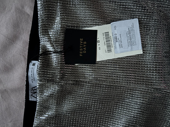 Zara srebrne pantalone