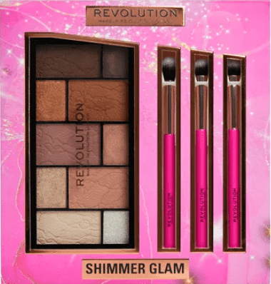 Set za šminkanje MAKEUP REVOLUTION Shimmer Glam