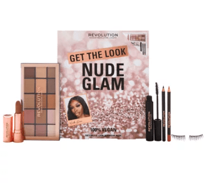 Set za šminkanje MAKEUP REVOLUTION Get the Look Nude Glam