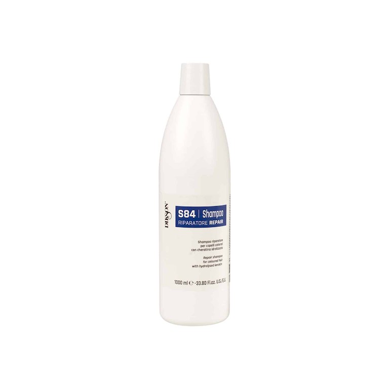 Dikson Repair Shampoo S84 1000ml – Šampon za farbanu kosu
Dikson Repair Shampoo S84 1000ml – Šampon za farbanu kosu