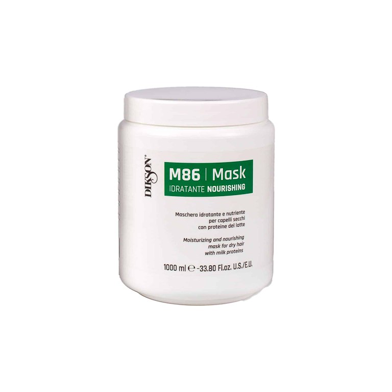 Dikson Nourishing Mask M86 1000ml – Maska za suvu kosu
Dikson Nourishing Mask M86 1000ml – Maska za suvu kosu