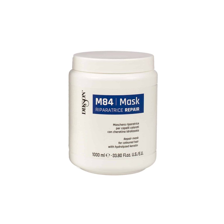 Dikson Repair Mask M84 1000ml – Maska za farbanu kosu
Dikson Repair Mask M84 1000ml – Maska za farbanu kosu