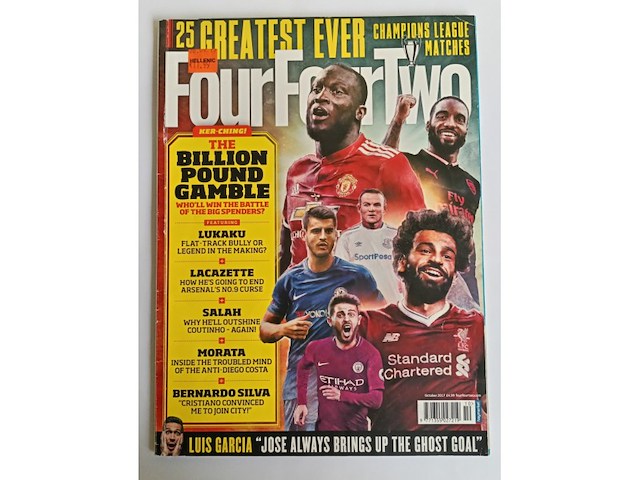 FourFourTwo Oktobar 2017 # 280