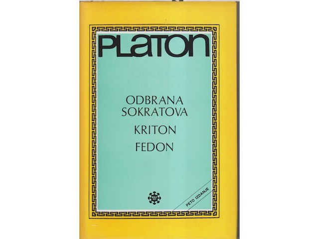 ODBRANA SOKRATOVA+KRITON+FEDON / PLATON + minTTTTTTTTTT