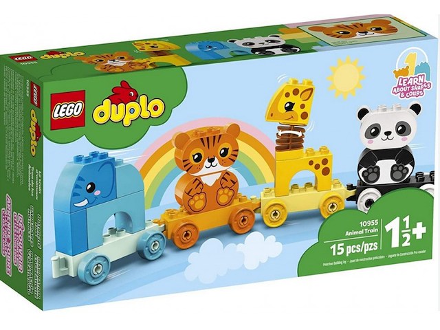 LEGO DUPLO MY FIRST ANIMAL TRAIN, novo!