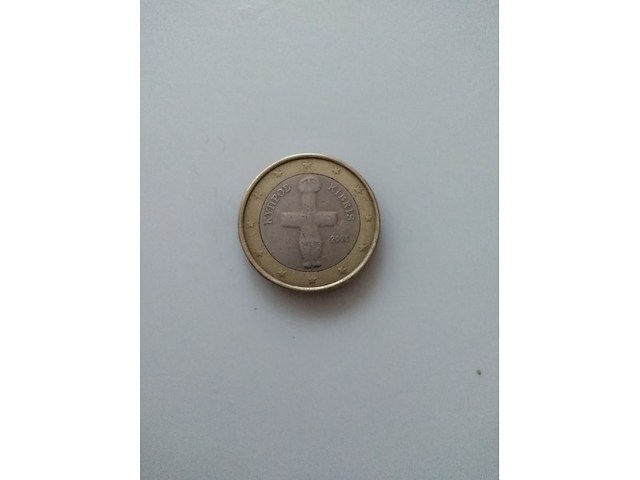 1 euro Kipar, 2008.