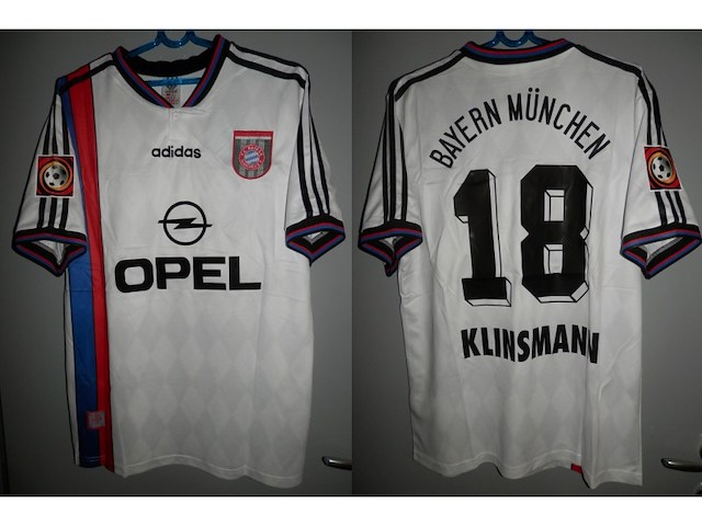 Bayern Munchen dres 1995-97 Klinsmann 18 (Gostujući)