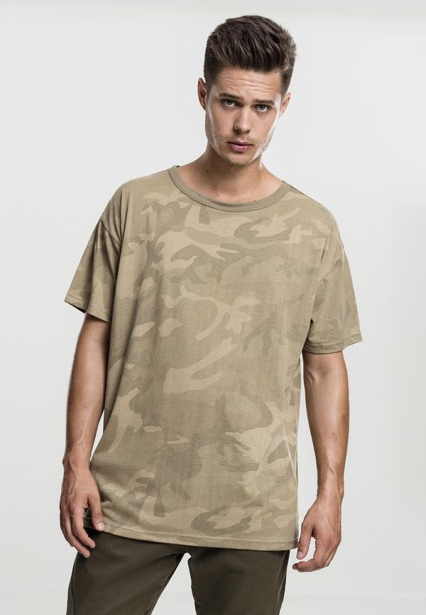 CAMO OVERSIZED TEE SAND CAMOUFLAGE
