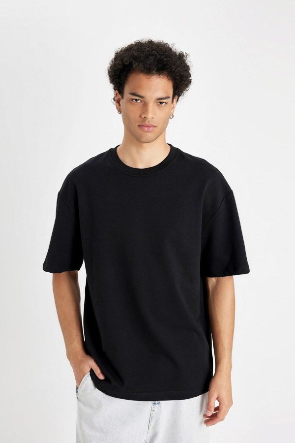 DEFACTO RELAX FIT CREW NECK SHORT SLEEVE T-SHIRT