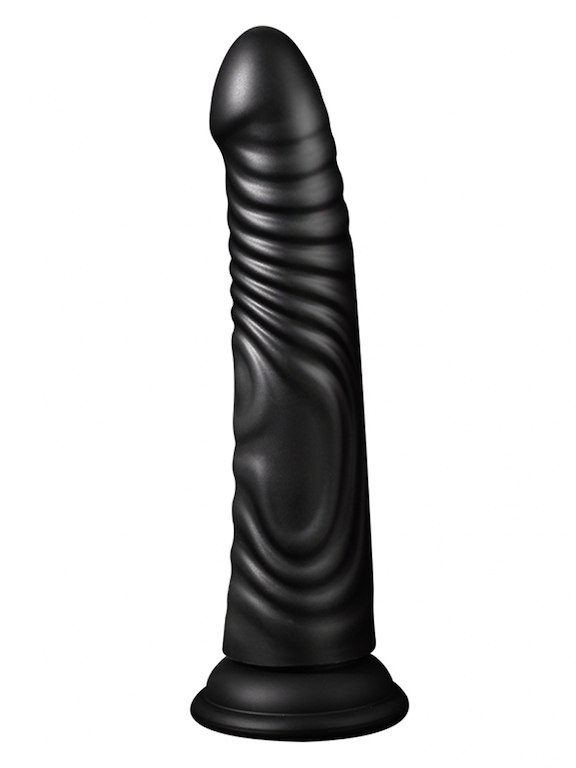 Silikonski Dildo Crni