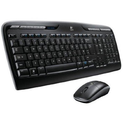 Logitech MK330 Bežična tastatura(membranski tasteri US) i miš(optički 1000dpi) crna boja | 920-003989