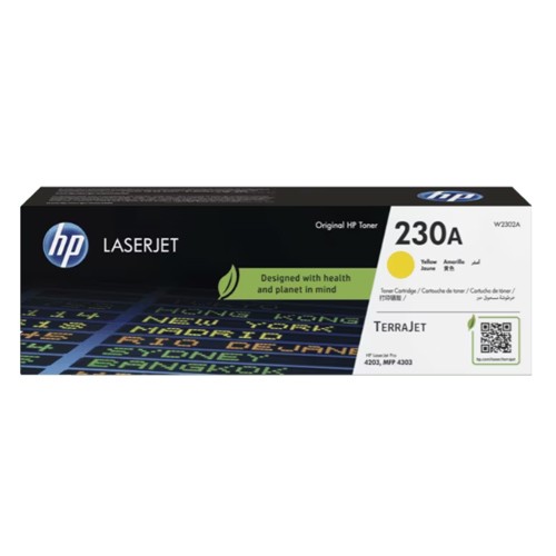 HP 230A Yellow Original LaserJet Toner | W2302A