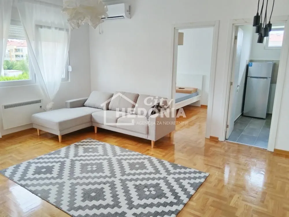 Izdavanje, dvosoban stan, 43m2, Krnjaca, Palilula, Beograd