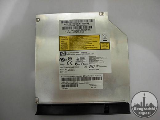 HP DVD plejer i rezac za laptop model AD-7561S-H1