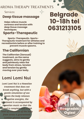 Aroma Therapy Treatments