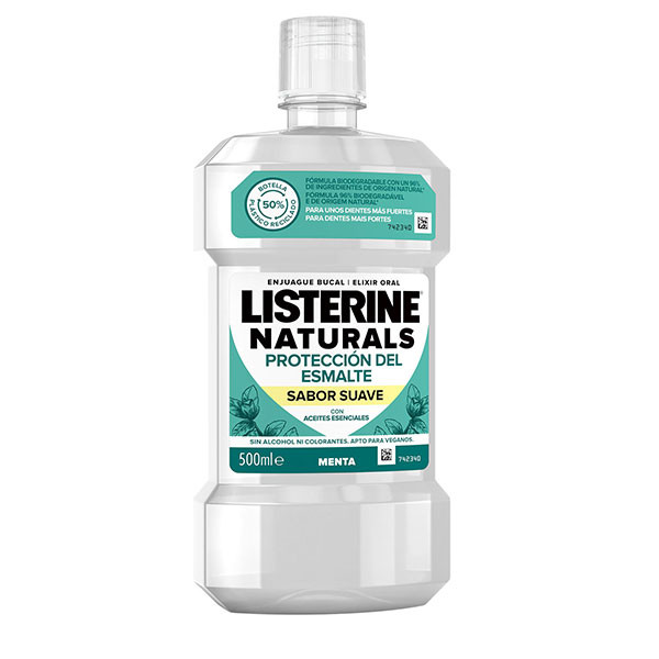 Listerine Tečnost Natural Enamel 500Ml