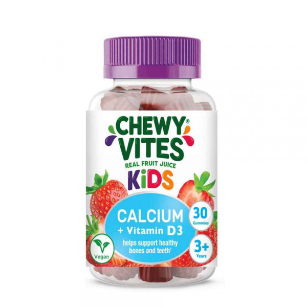 Chewy Vites kids calcium+vitamin D3 30kom